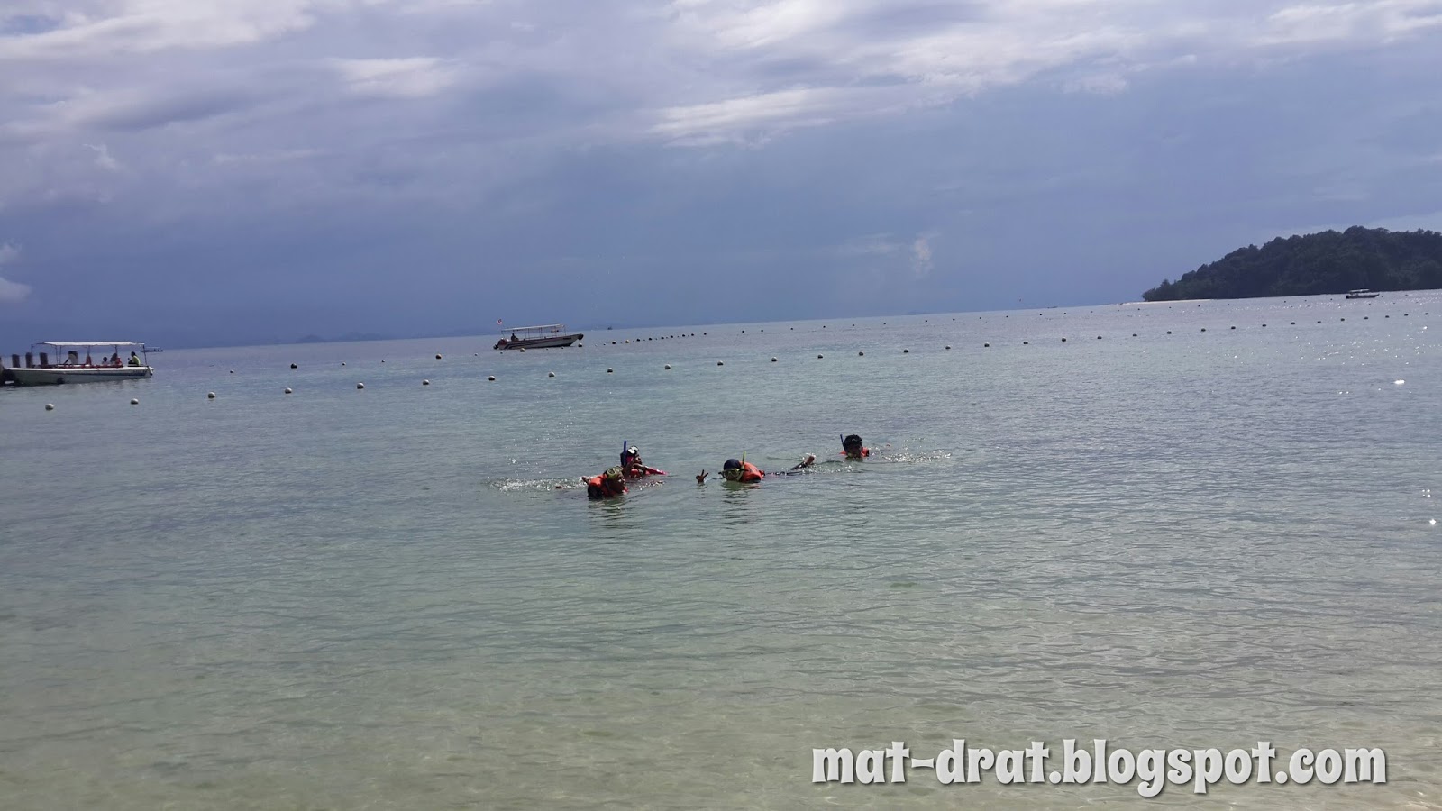MAT DRAT: Snorkeling di Pulau Sapi, Pulau Manukan dan Pulau Mamuntik - Trip Kota Kinabalu