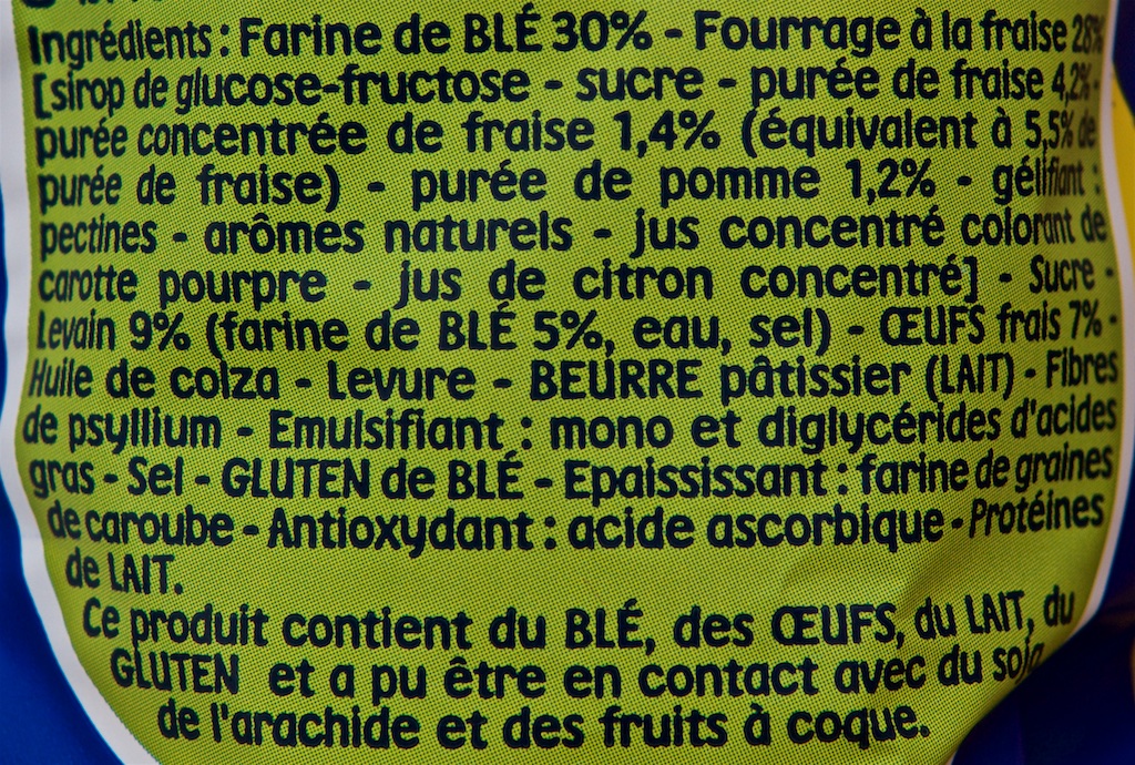 Pitch Fraise (310g) par Brioche Pasquier