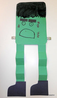 Tippytoe Crafts: Frankenstein's Monster Craft