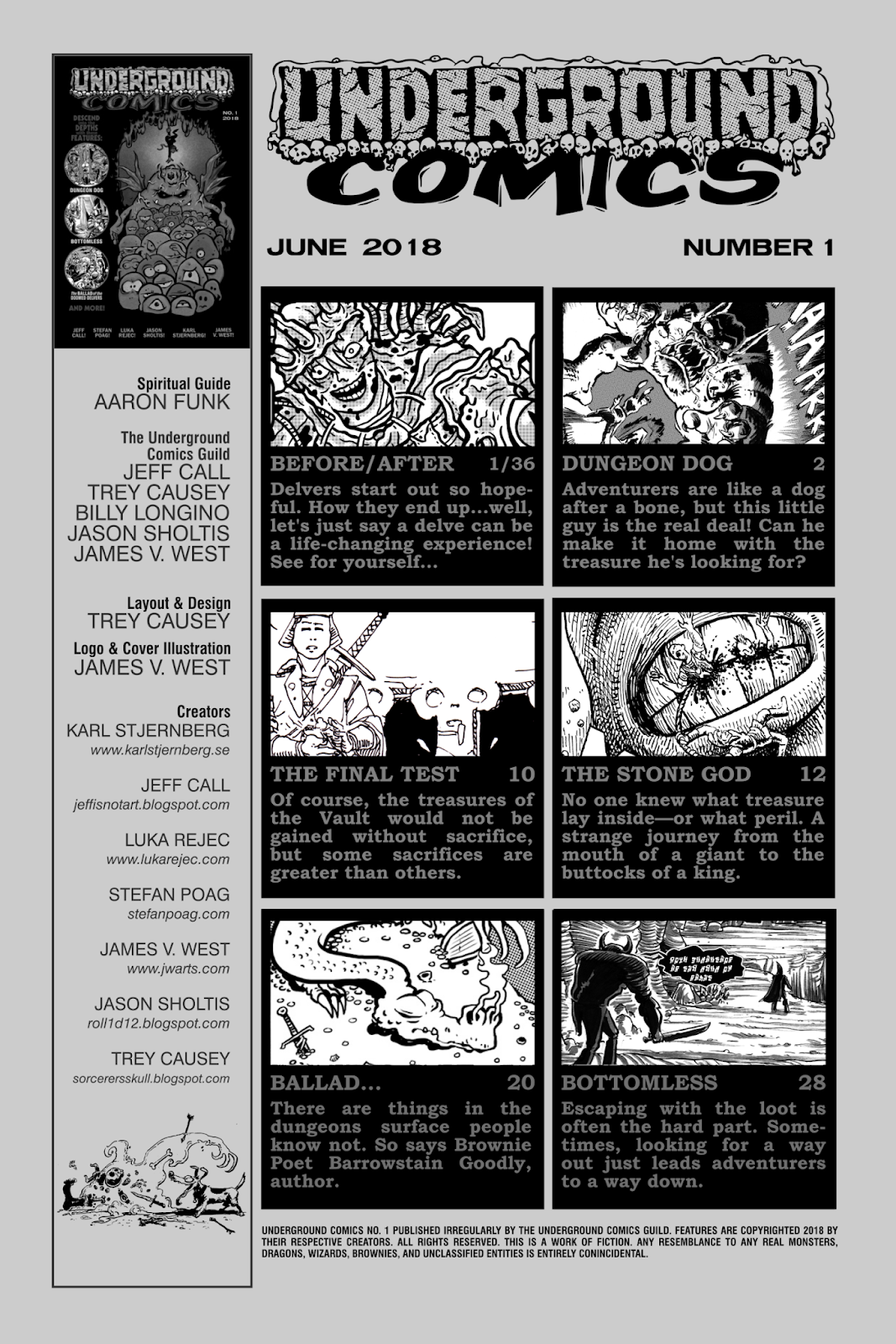 From the Sorcerer's Skull: Wednesday Comics: Underground Comics #1 on ...