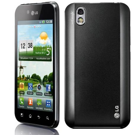 Latest Mobile Phones: New LG Optimus P-970 Black Slim Mobile Phone