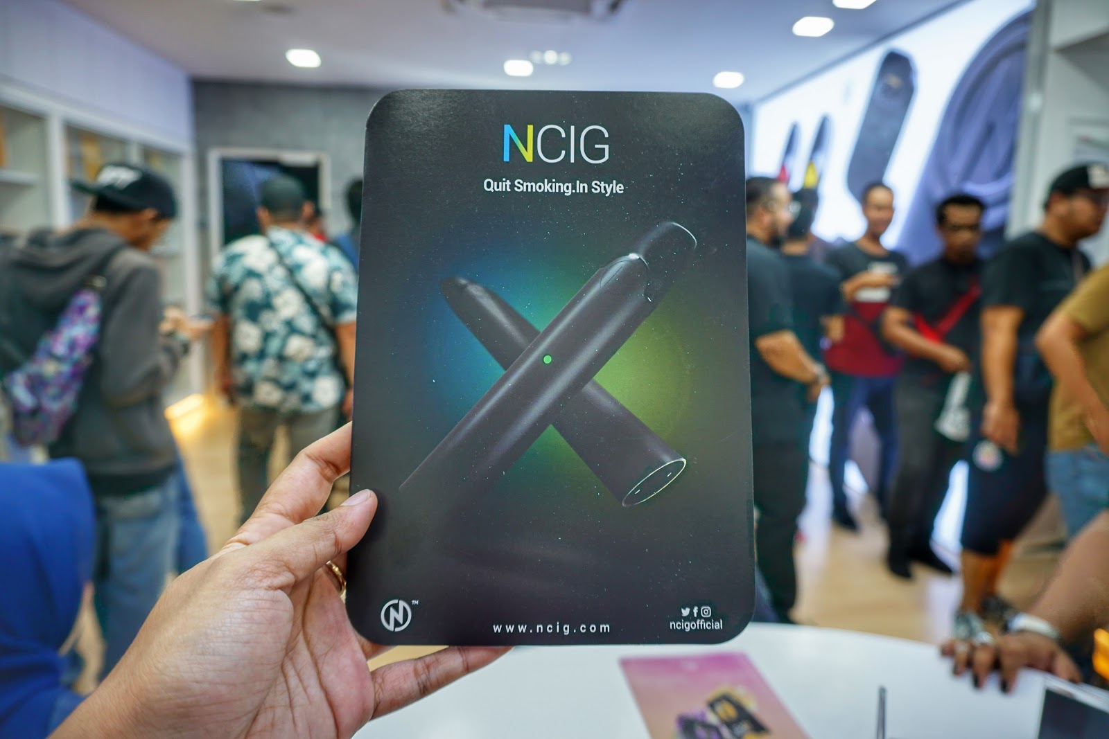 Pembukaan Outlet Pertama NCIG di Desa Seri Hartamas