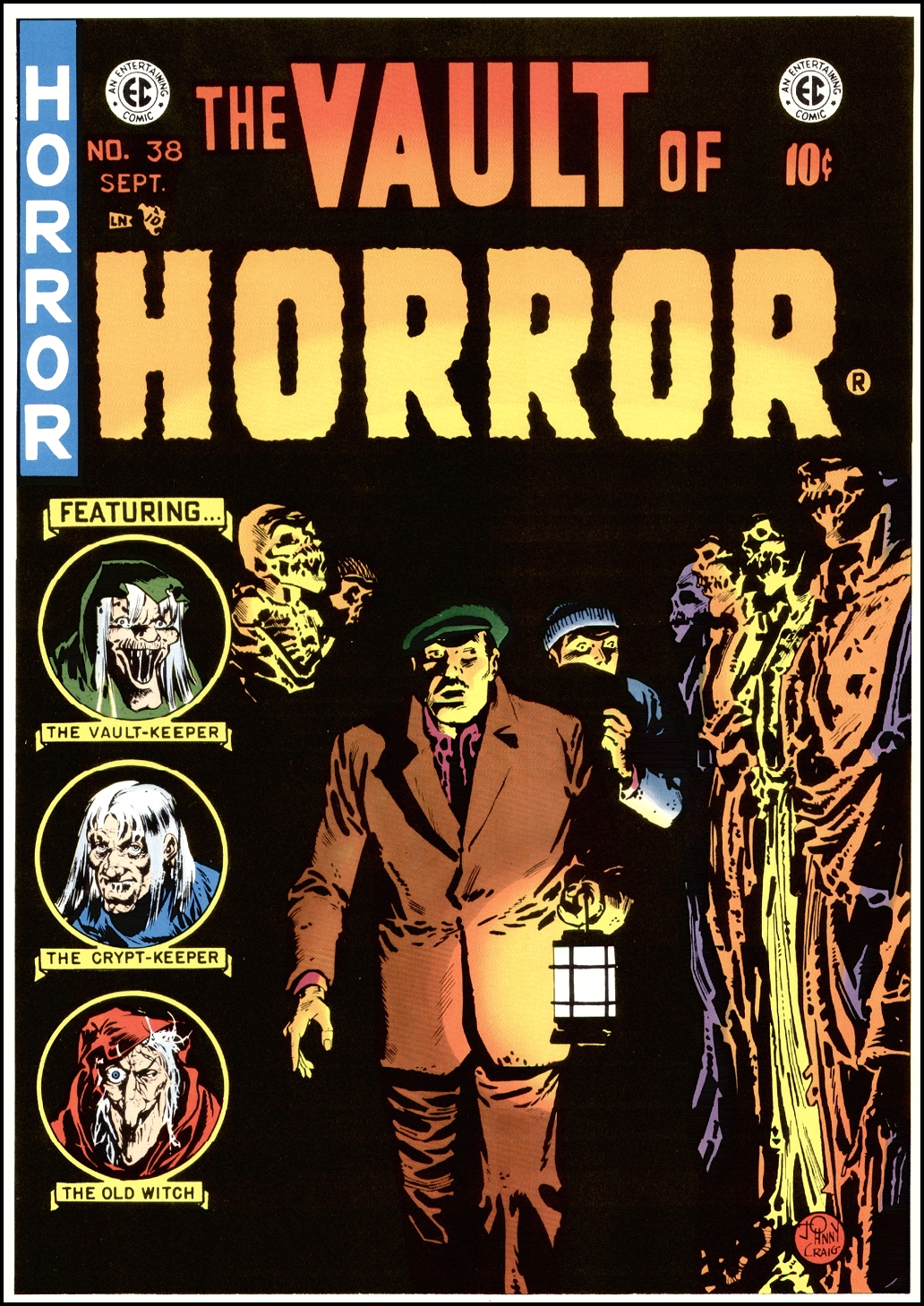 The Vault of Horror ~ Cover art by Johnny Craig ~ 1950-54 | Horror ...