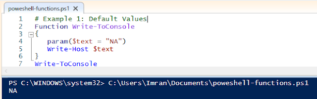Fundamental of Powershell Scripting