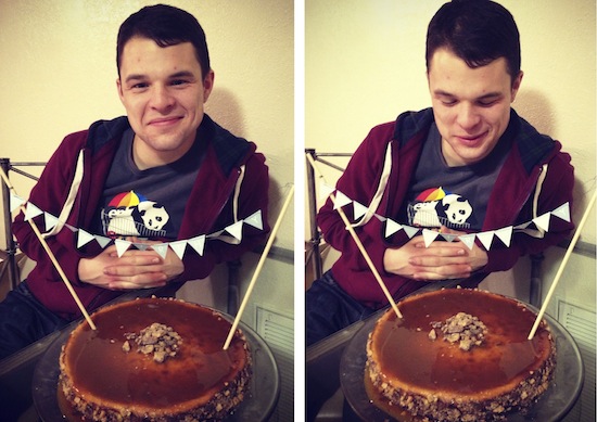 The Ink & Anchor: Joey's Birthday + A Cheesecake Recipe