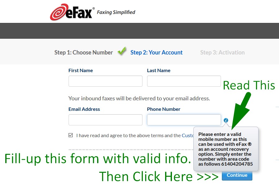 FREE eFax 30 Days Trial