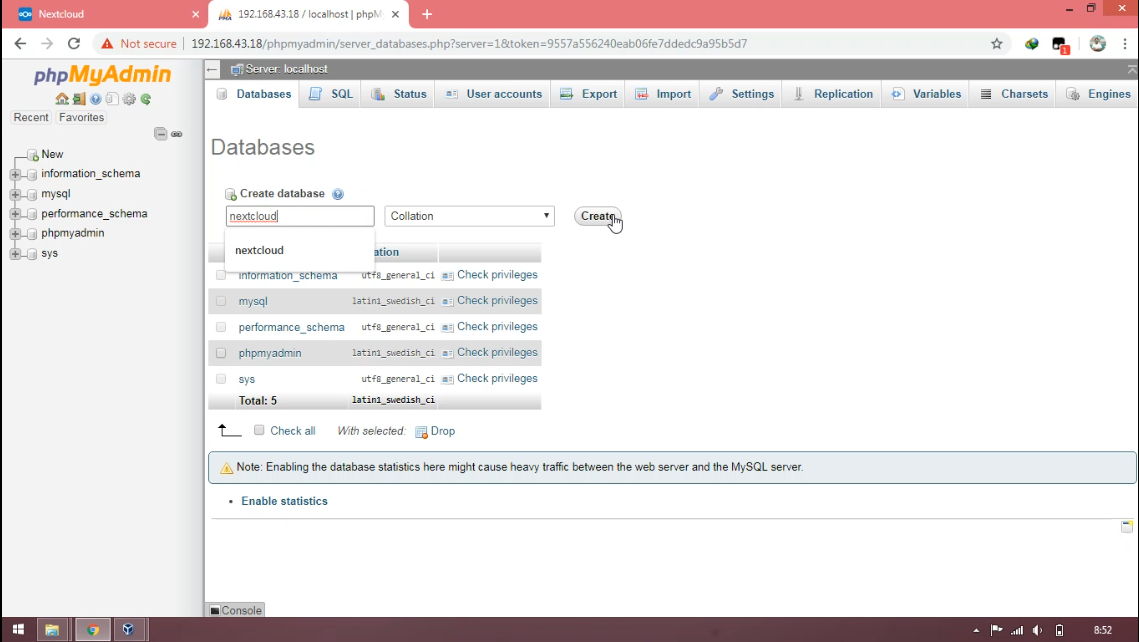 Cara Membuat Private Cloud Storage menggunakan Nextcloud