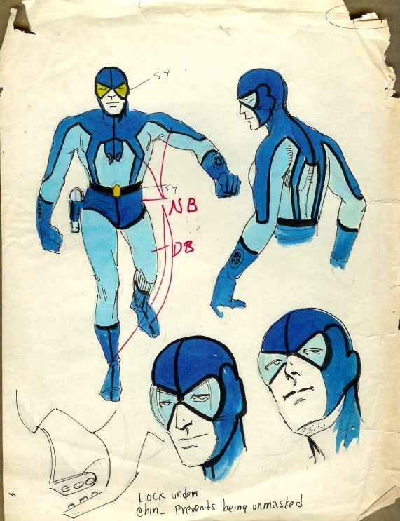 Rip Jagger's Dojo: Ditko Designs!