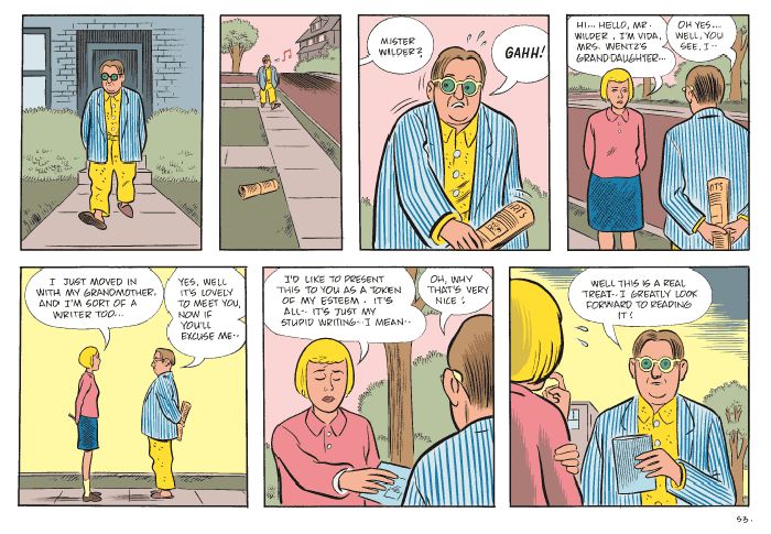 El lector impaciente...: “Ice Haven”, de Daniel Clowes.