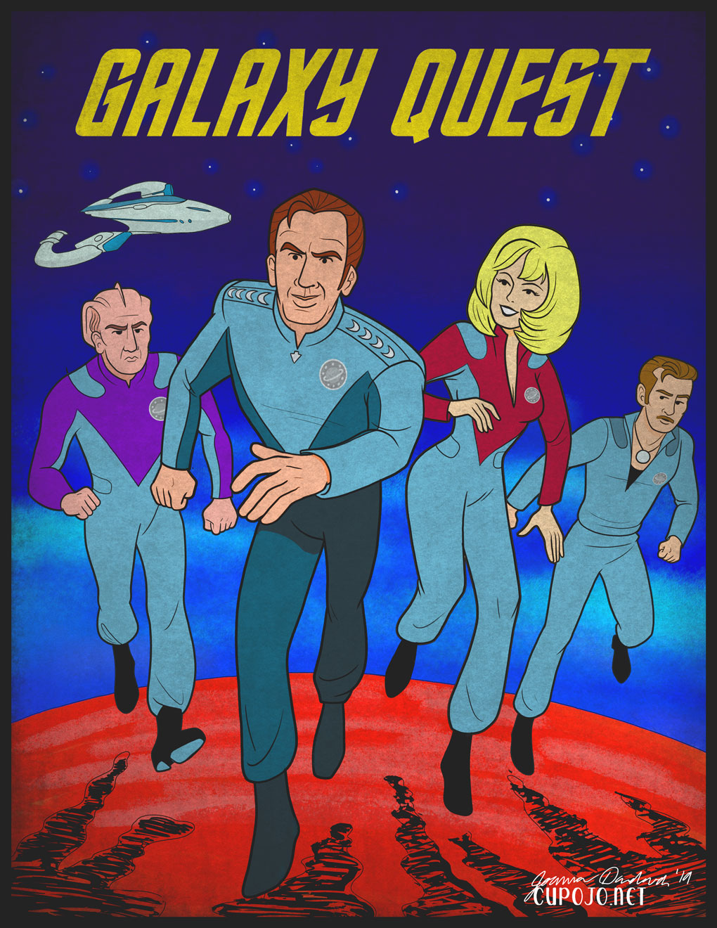 Joanna Davidovich's Art & Animation Blog: Galaxy Quest