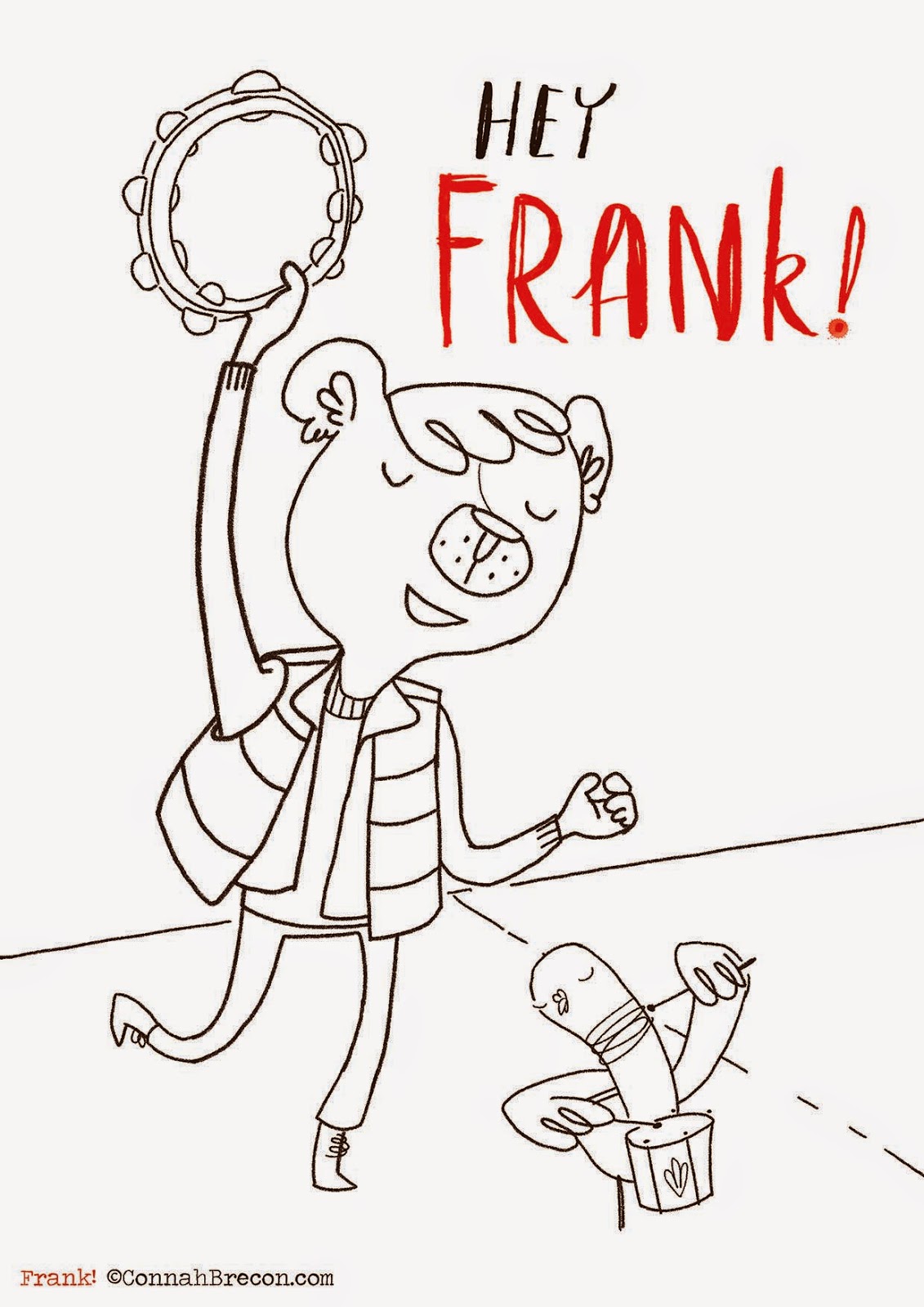 Connah Brecon Illustration: Frank! Activities.