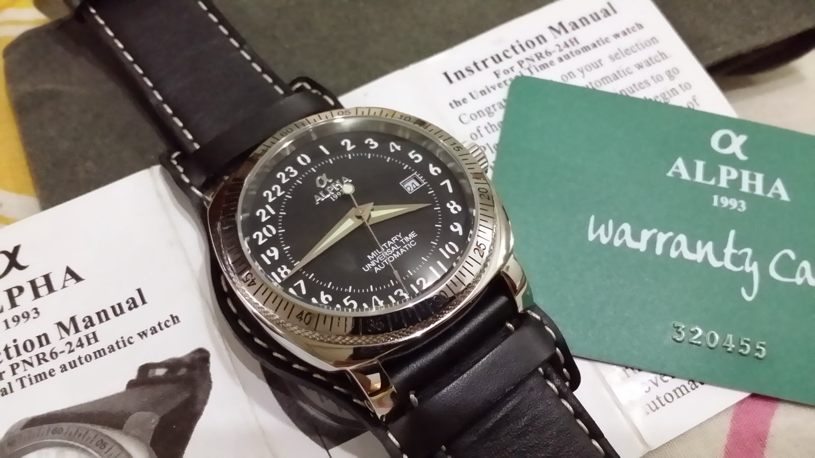 JACK'S TREASURE CHEST OF TIME PIECES: AUTHENTIC ALPHA TRUE 24 HOURS ...