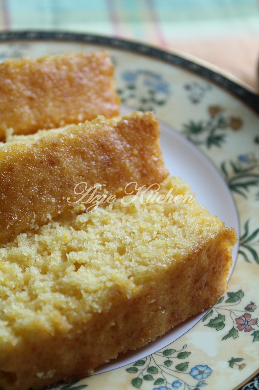 Blended Orange Cake - Azie Kitchen