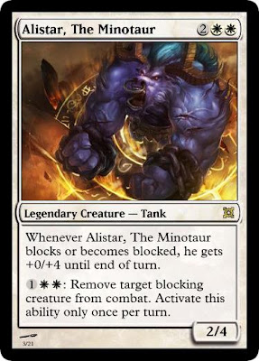 Bob's MTG Created Card Blog: Bob - Lol Card of the Day: Alistar