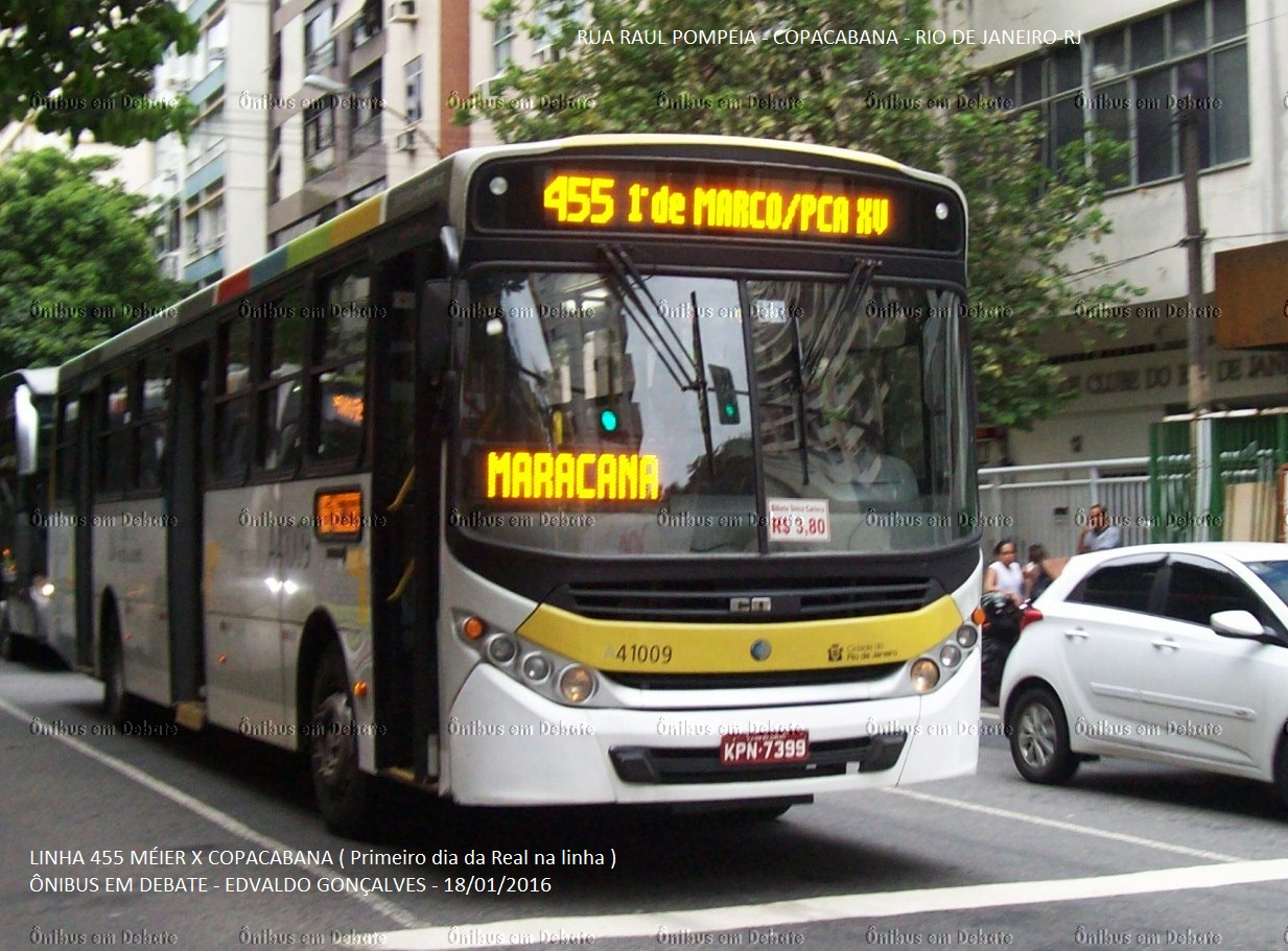 Ônibus em Debate: REAL ENTRA NA OPERAÇÃO DA LINHA 455 MÉIER X COPACABANA