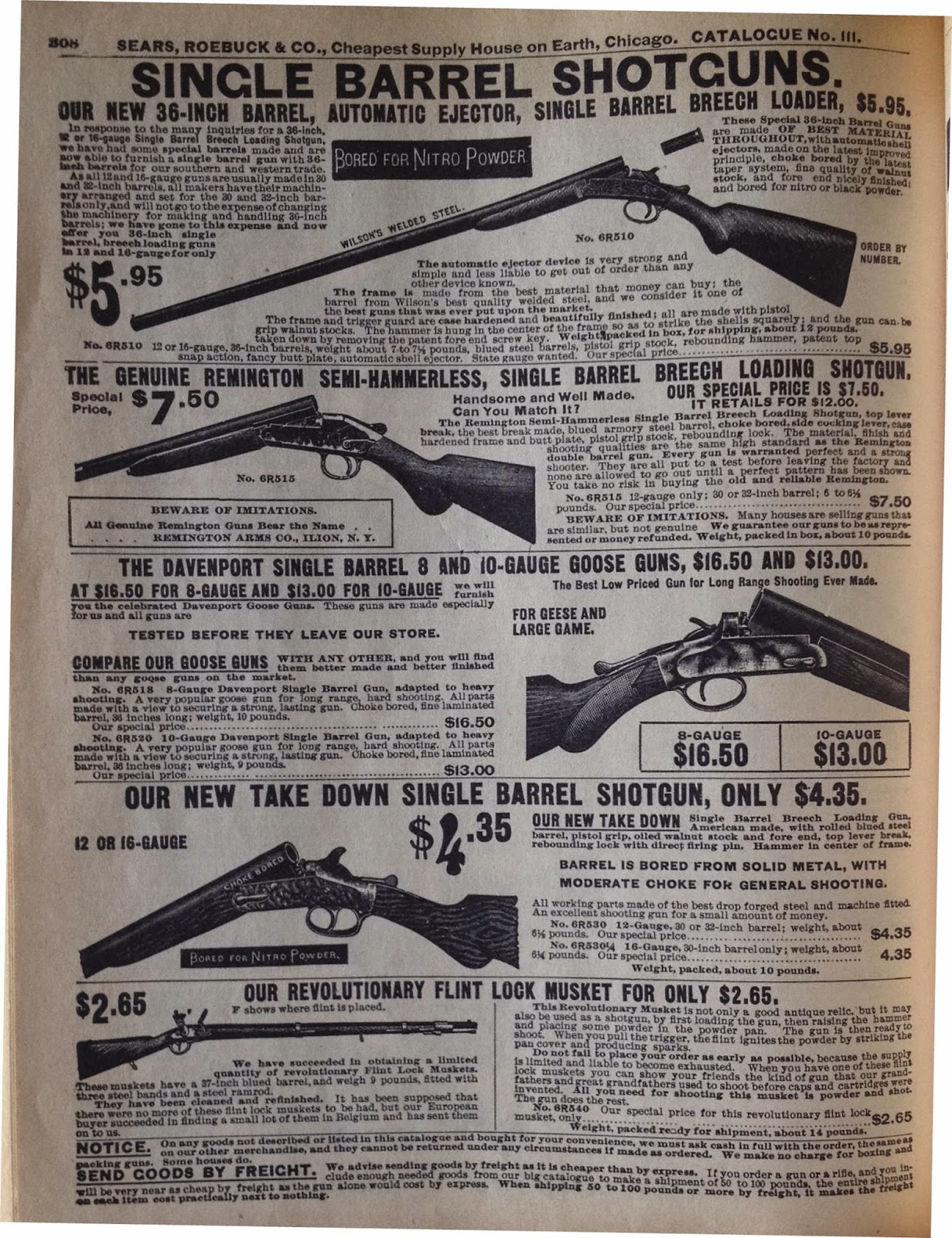 Nevada Carry: Guns of the 1902 Sears Catalog