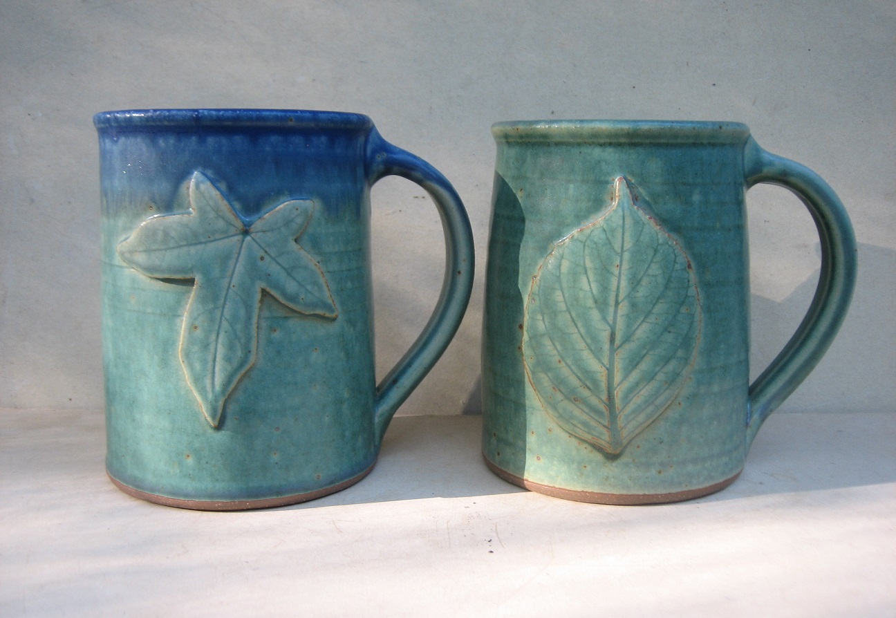 JIM FINEMAN: LEAF MUGS