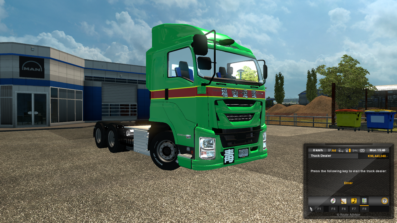 Mod ets pack: Isuzu giga 2017 ets2