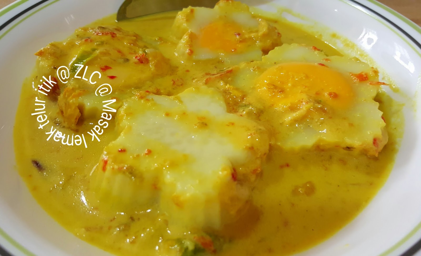 ZULFAZA LOVES COOKING: Masak lemak telur itik
