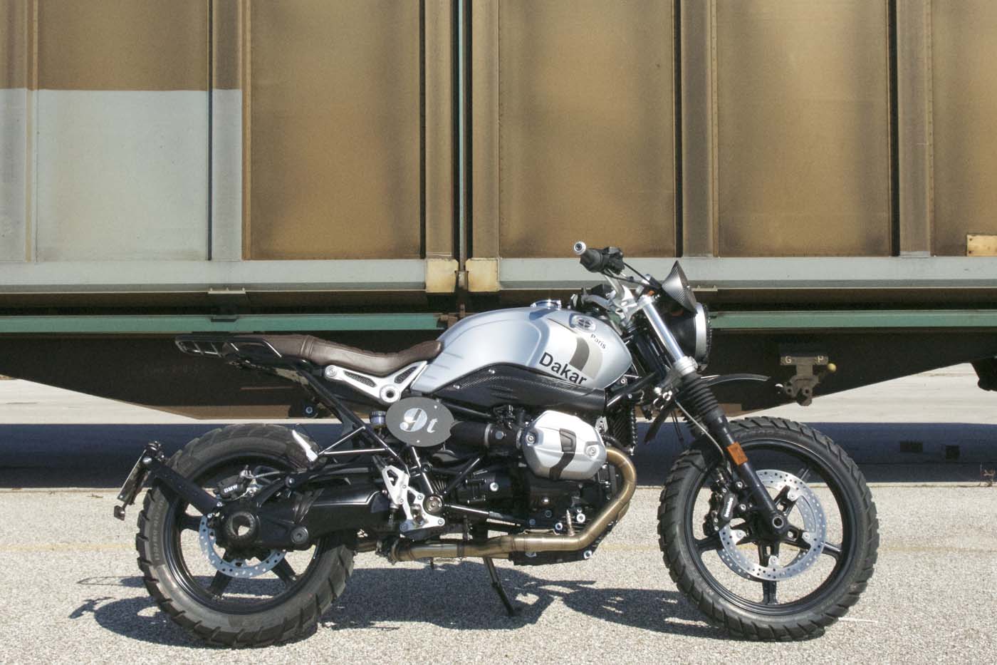 R NineT Scrambler "Silver dakar" / Luis moto