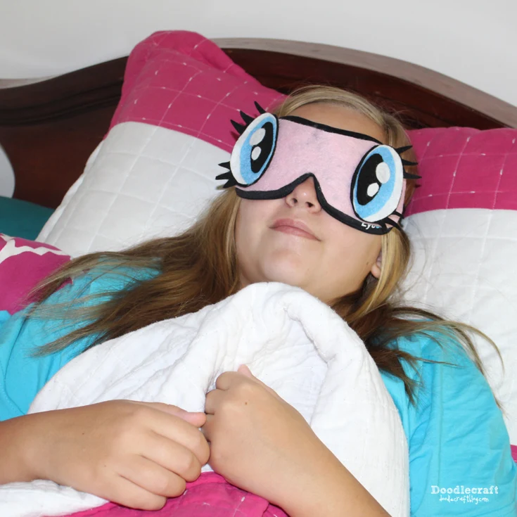 My Little Pony Pinkie Pie Eye Mask for Sleepover Party!