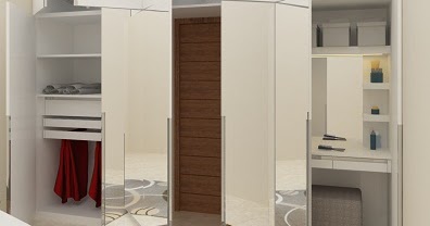 Contoh Gambar Desain Almari Multi fungsi Praktis Cantik - ARUSHA DESAIN