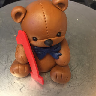 Perfect Little Teddy Bear Topper