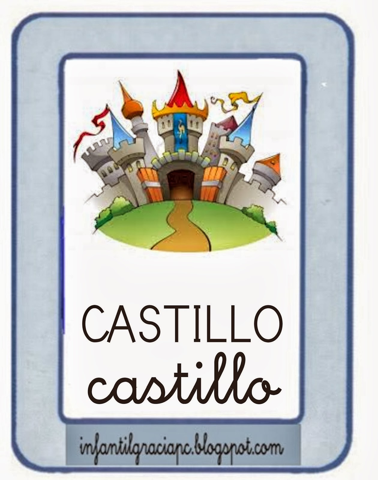 INFANTIL de GRACIA: ARIS NOS TRAJO LAS TARJETAS DE VOCABULARIO PARA ...