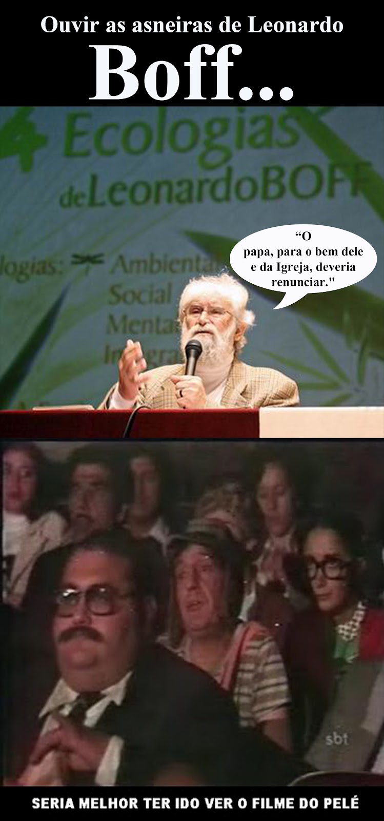 Mater Dei: Memes Católicos: "Defendendo o Santo Padre" e + novidades