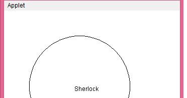 Advanced Java: Practical 1:Develop an applet that draws a circle.The ...