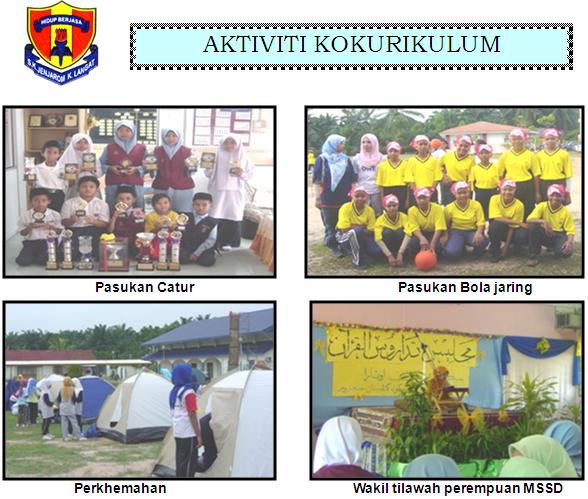 SEKOLAH KEBANGSAAN JENJAROM: KOKURIKULUM