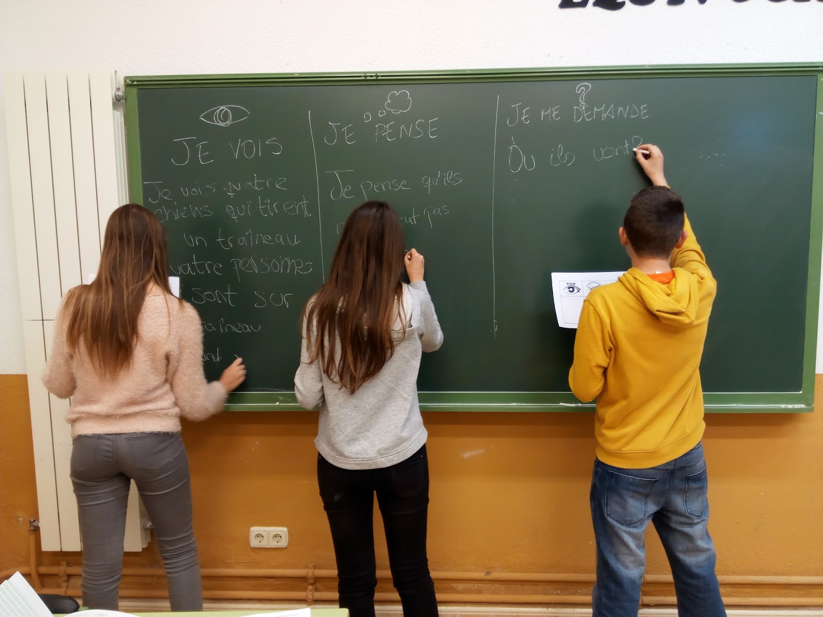 Innovando en el CEO: JE VOIS-JE PENSE-JE ME DEMANDE