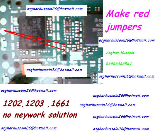 NOKIA NEW HARDWARE ALL SOLUTION: NOKIA 1202 ALL SOLUSION