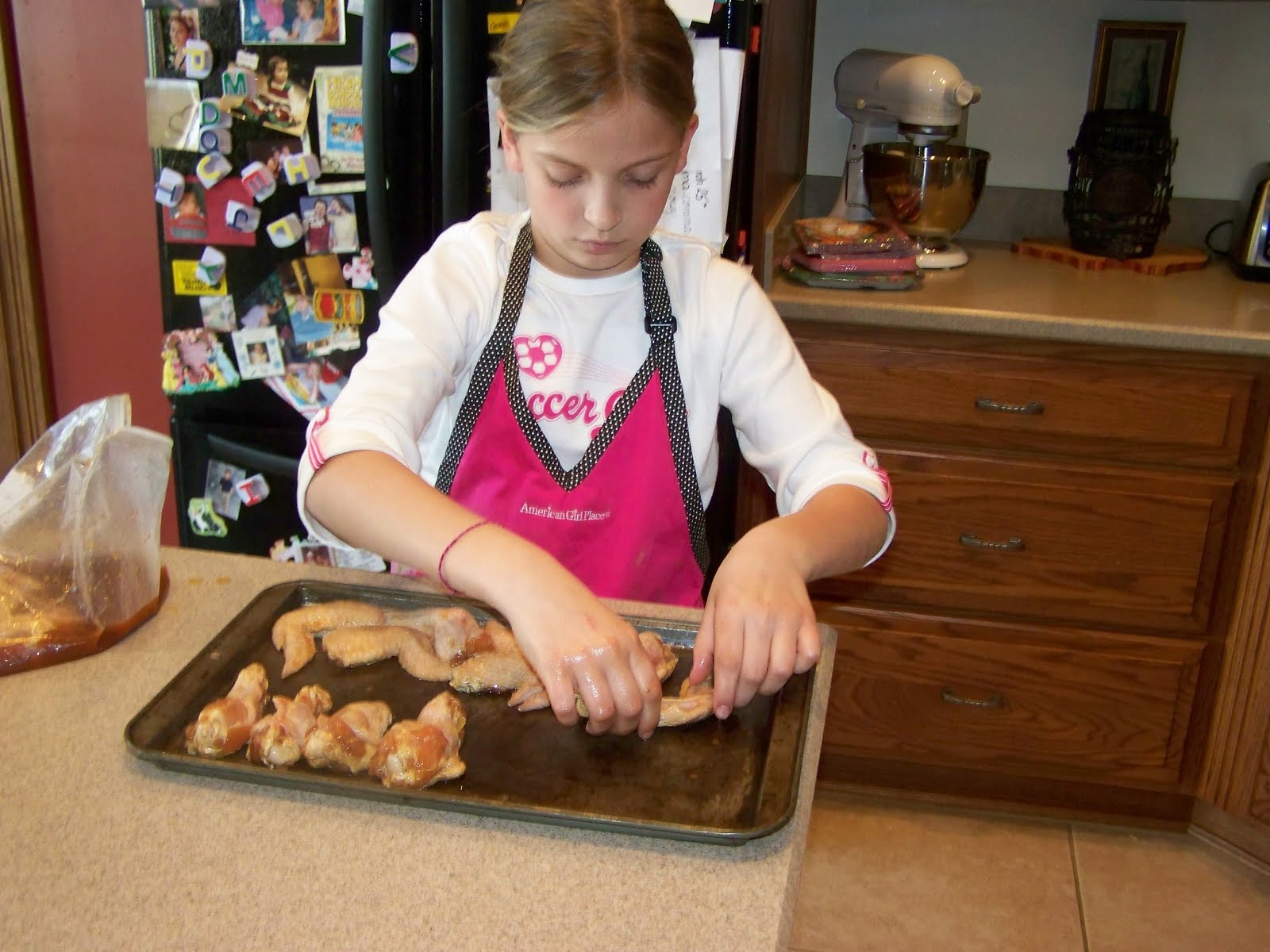 3 kids and lots of pigs: welcome to my pig pen: Cooking with an 8 year ...