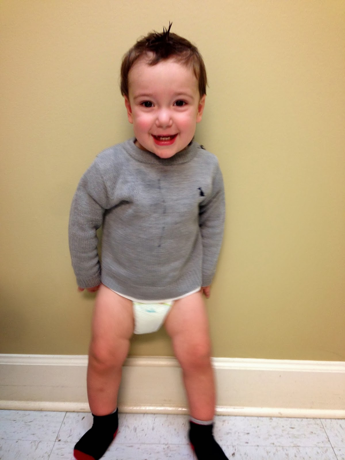 The Robyn's Nest: Cooper's 18 Month Well-Baby Check-Up