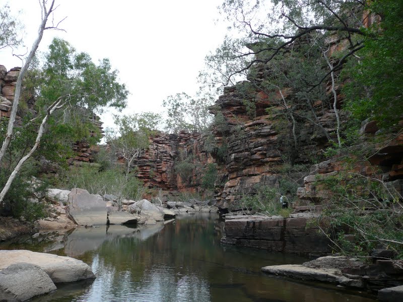 Nele & Andrew Around Oz: Edith Falls Campsite, Nitmiluk National Park, NT