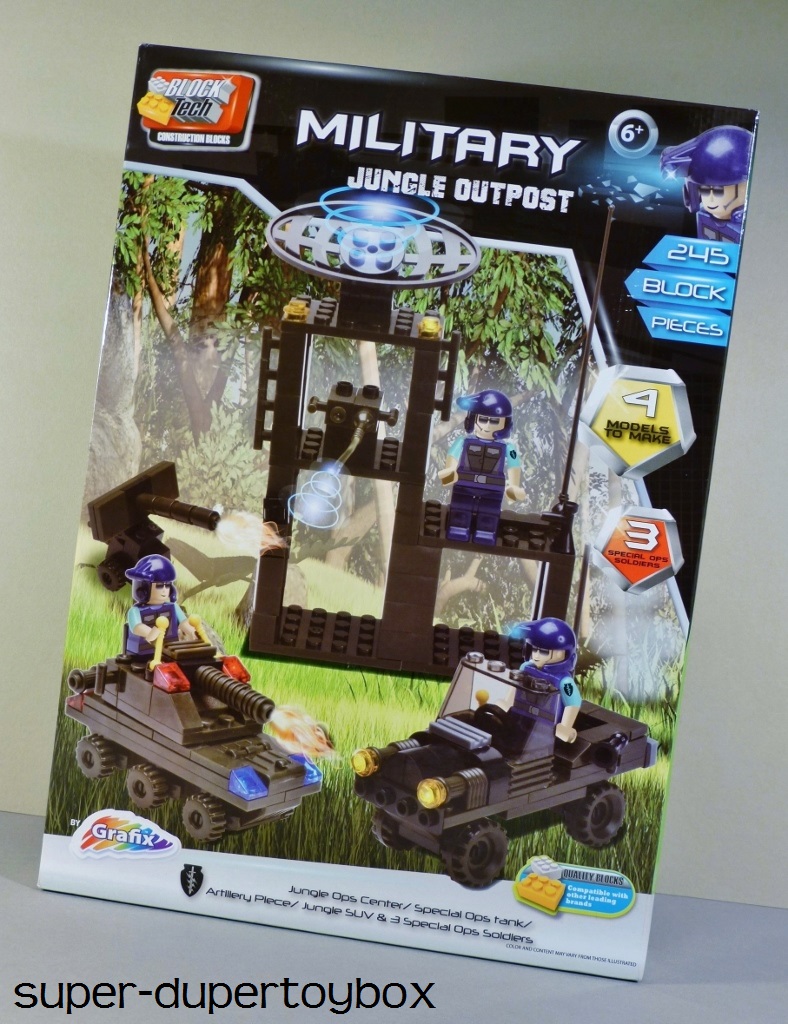 Super-DuperToyBox: Block Tech Military Jungle Outpost