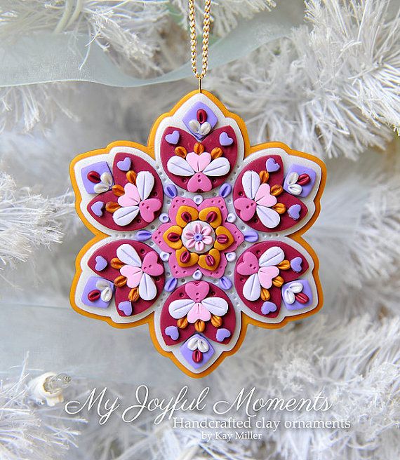 ЗАЗЕРКАЛЬЕ: Вдохновение. Восхитительные елочные игрушки от Kay Miller!