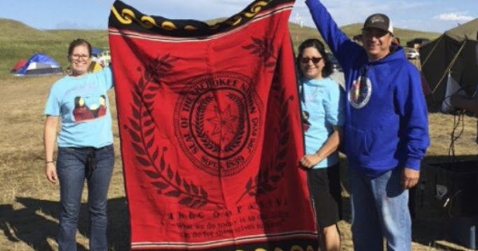 White Wolf : Cherokee Tribal Council Supports Standing Rock Sioux Nation