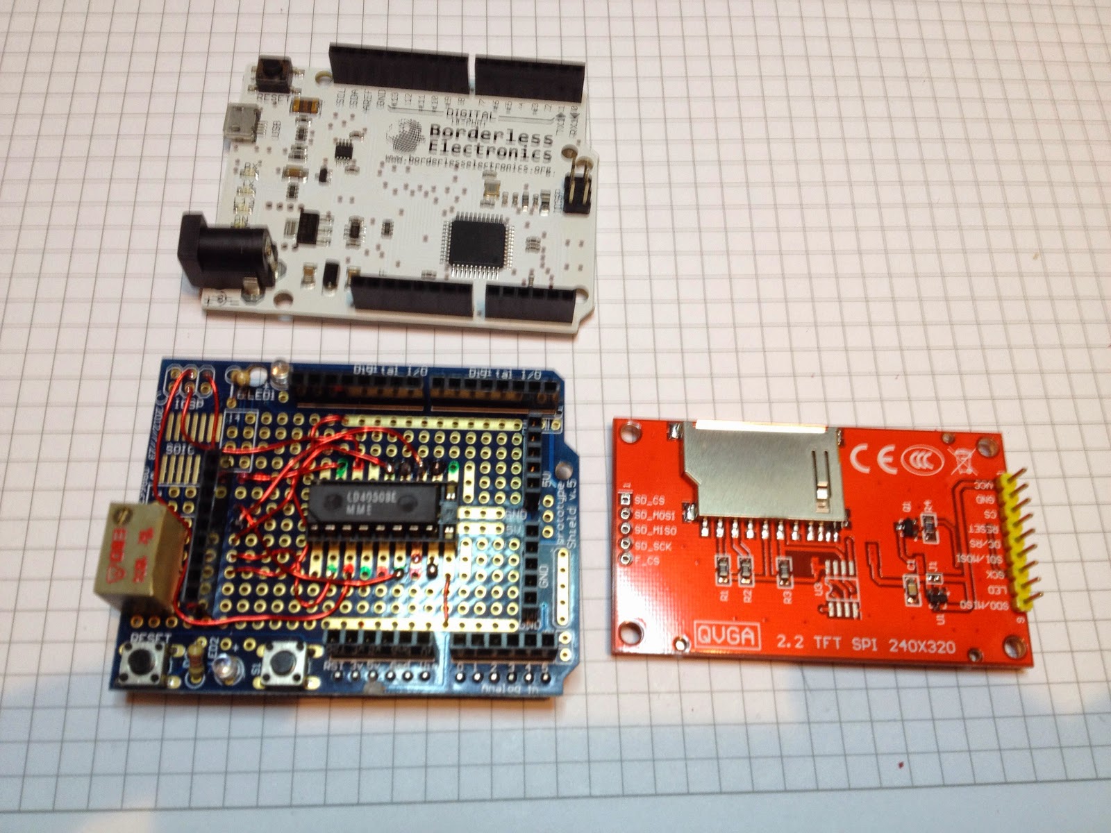 Thd Arduino Projekte 2 2 Tft Ili9341 Arduino Shield
