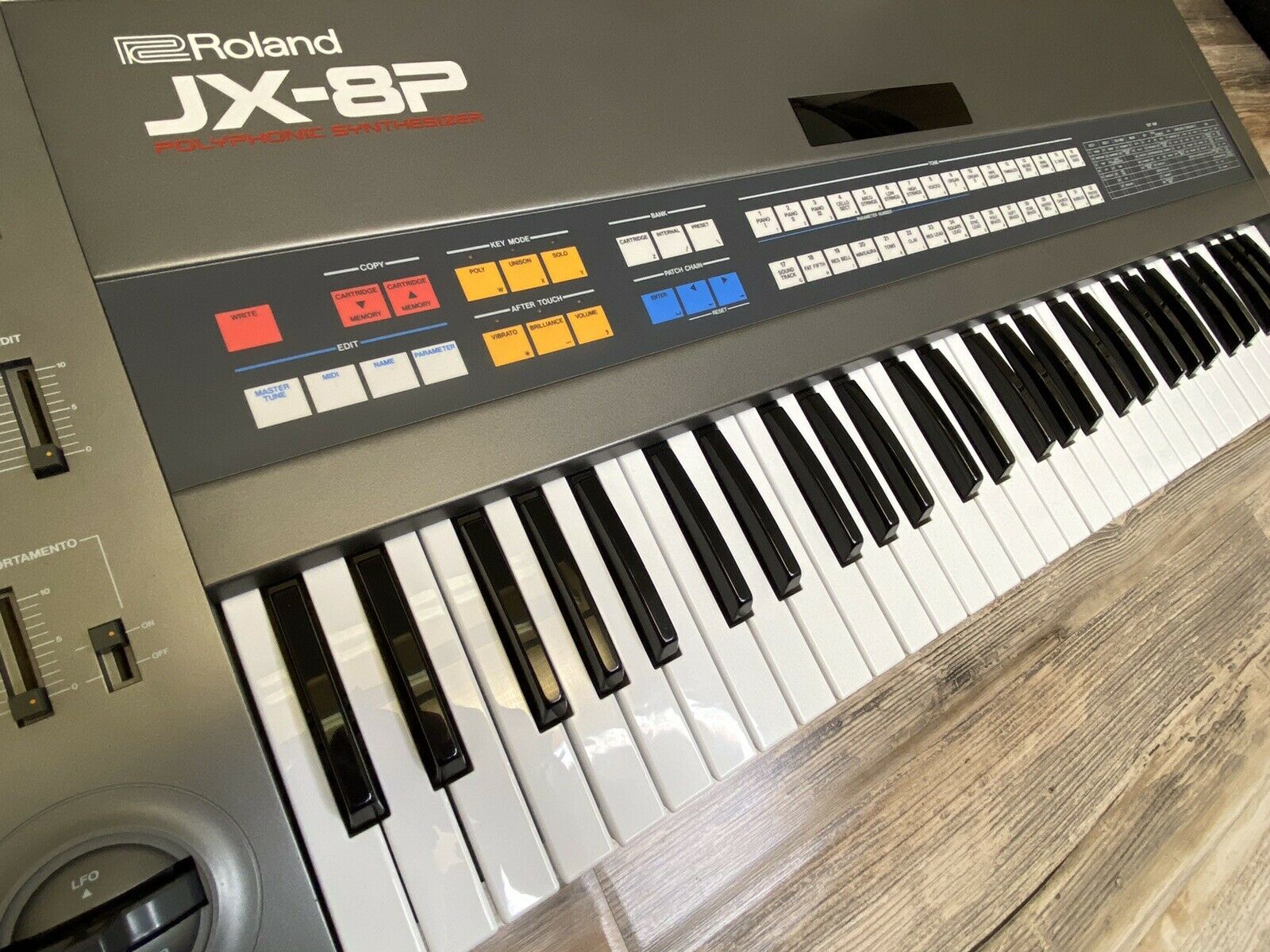 MATRIXSYNTH: Roland JX-8P Vintage Analog Synthesizer SN 568666