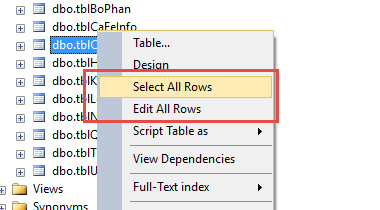 [SQL Server] Cách Sửa "Edit Top 200 rows" Sang "Edit Top 1000 rows" hoặc "Edit All Rows" - Van ...