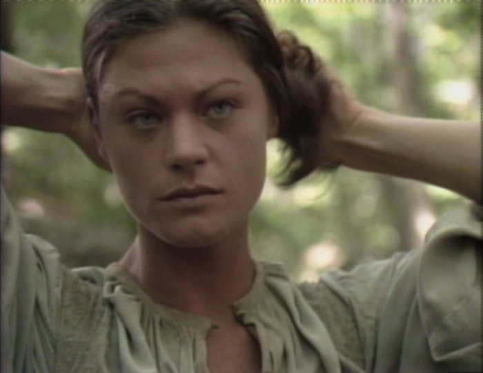 Zebradelic: Meg Foster portrays Hester Prynne