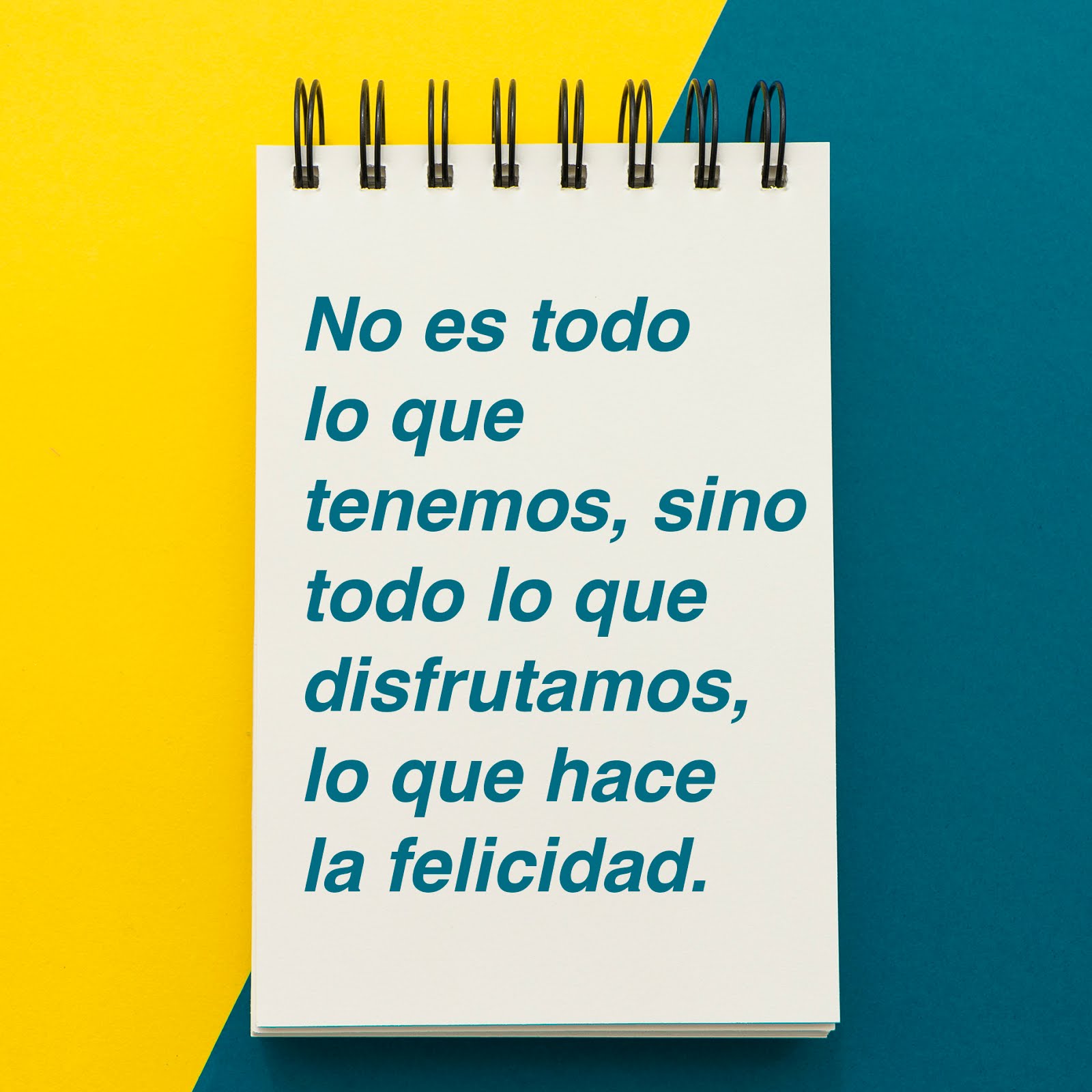 No es todo lo que tenemos