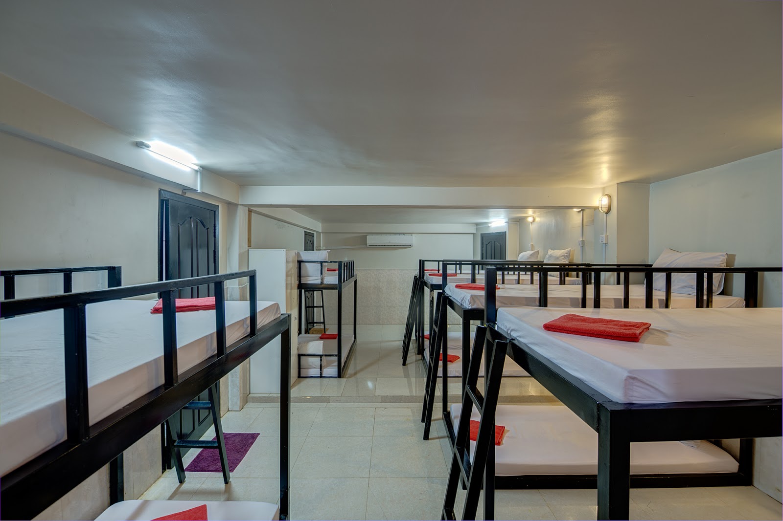 Single Bed In 12 Bed Male Dormitory