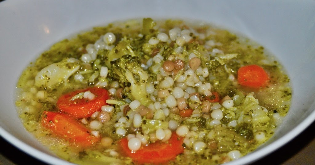 Mister Meatball: Broccoli & fregula soup
