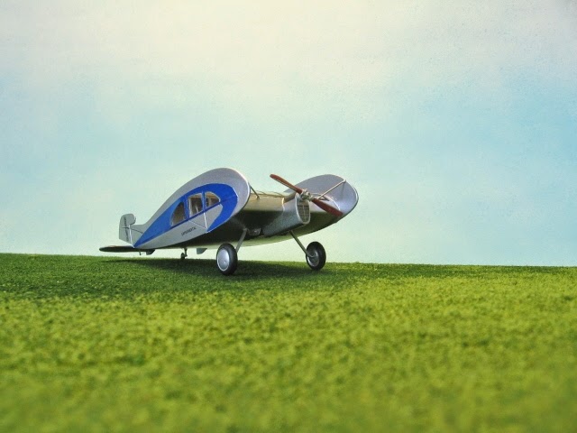 Wings of Intent: Scratch-built 1/72 Horton Wingless Prototype-1950