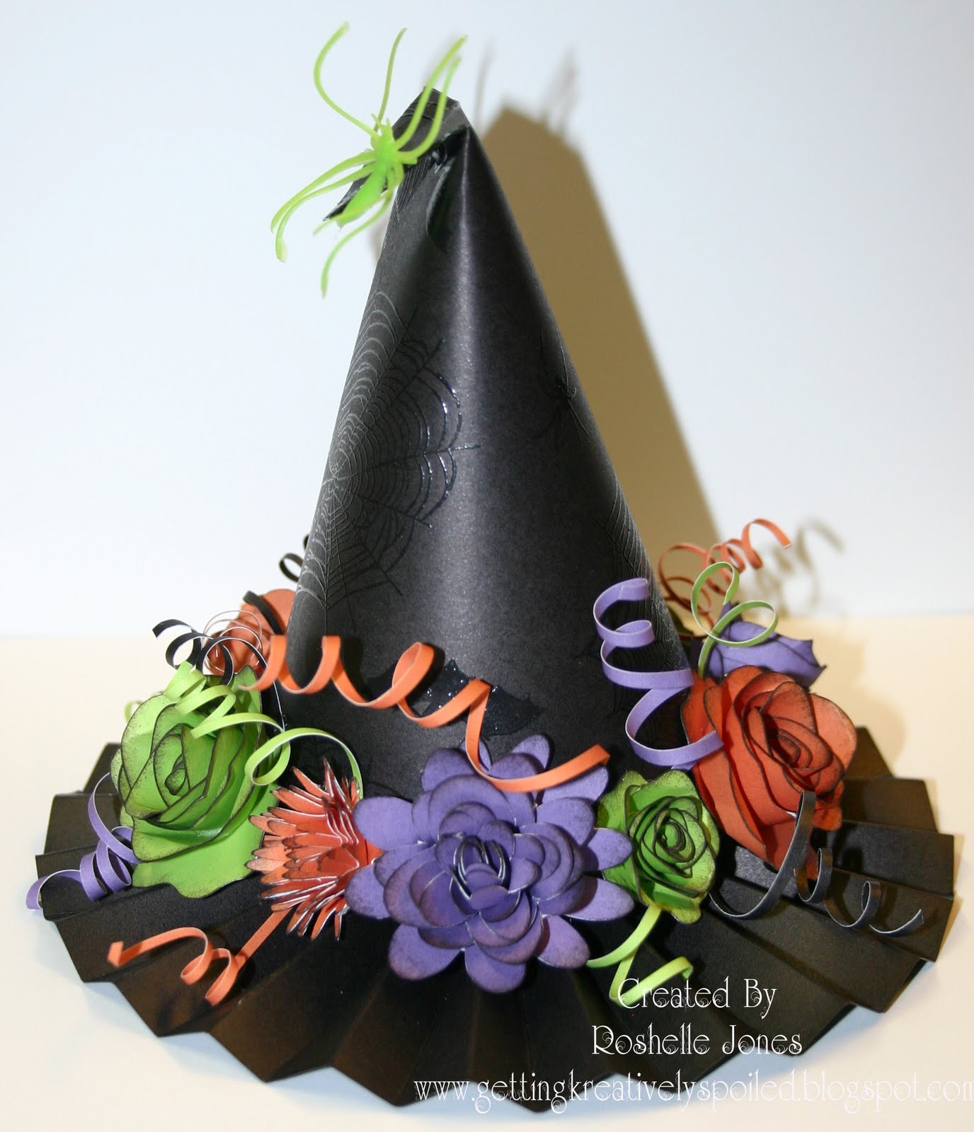 Getting Kreatively Spoiled: October's Blog Giveaway - Fancy Witch Hat