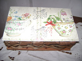 COUNTRY & DECO CHIC DESIGNS by Mabe: CAJAS EN CESTERIA BOTANICA..