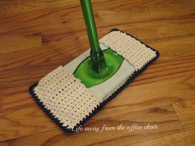 Crochet Swiffer Pad *Pattern* - Life Away From The Office Chair
